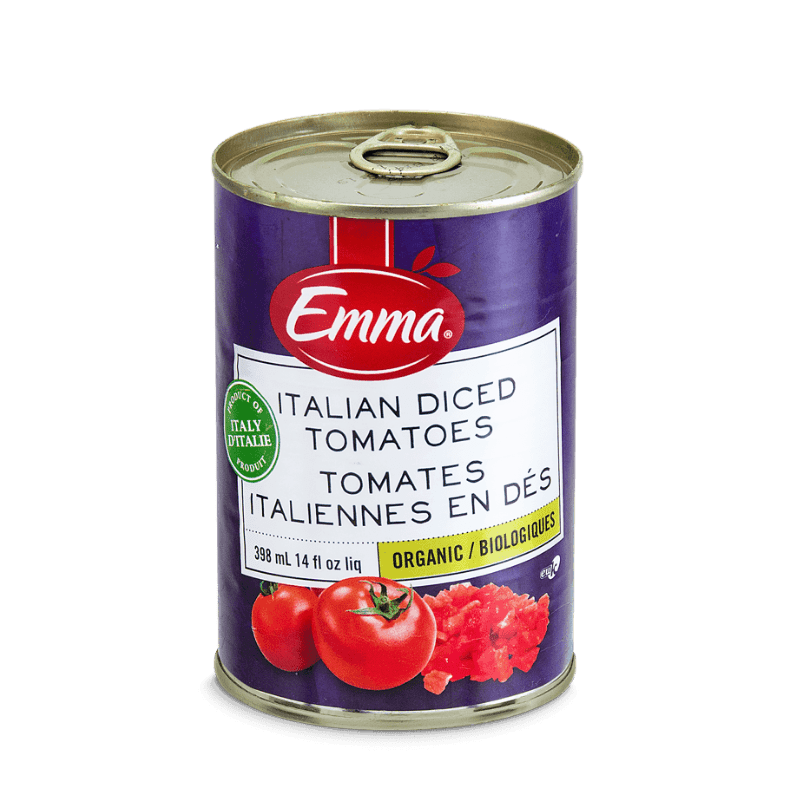 EMMA® Italian Organic Tomatoes – Cubed | Jan K. Overweel